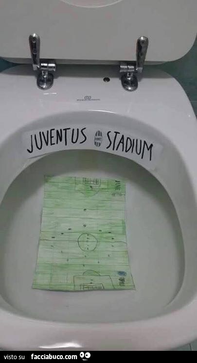 Juventus Stadium: il cesso - Facciabuco.com