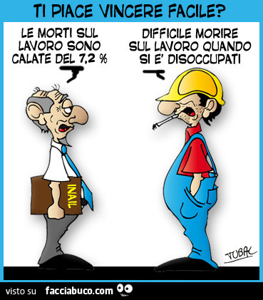 Ti piace vincere facile? Le morti sul lavoro sono calate del 7,2% ...